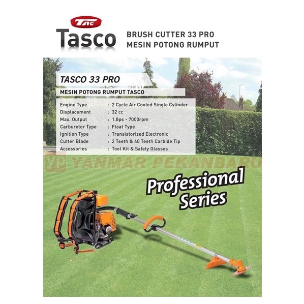 Jual Mesin Potong Rumput TASCO 33 PRO | Shopee Indonesia