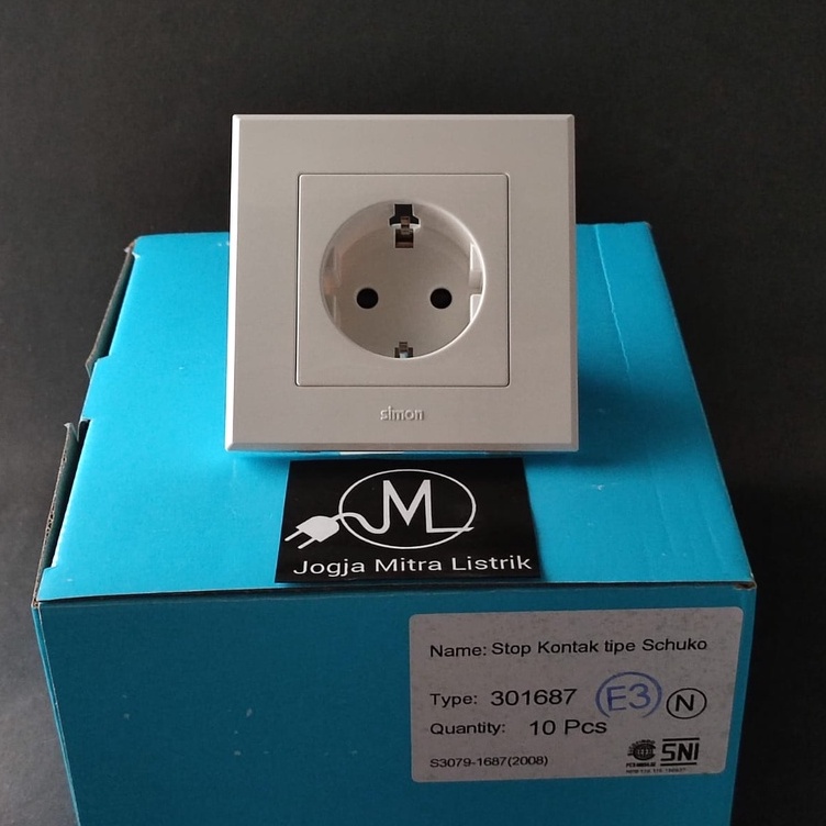 Jual STOP KONTAK SIMON E3 | Shopee Indonesia