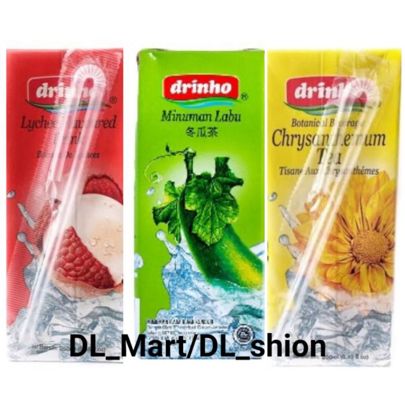 Jual Drinho Teh Chrysanthemum Tea dan Winter Melon Drink / Teh ...
