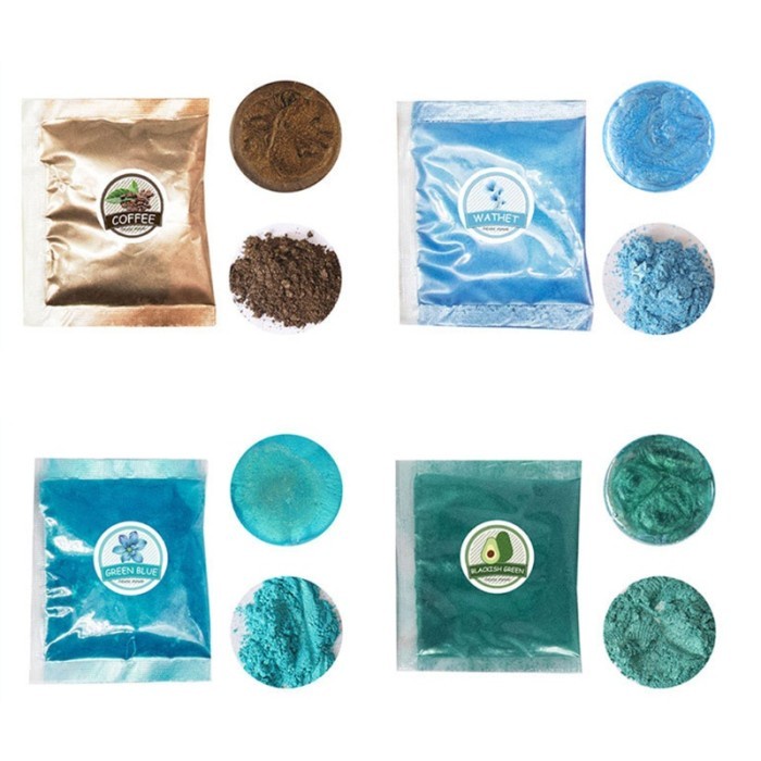 Jual Pewarna Pigment Mica Powder Mika Bubuk Resin Nail Art Campuran ...
