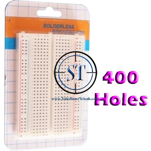 Jual Project Board 400 Holes 400 Lubang Board Matrix Papan PCB Lubang ...