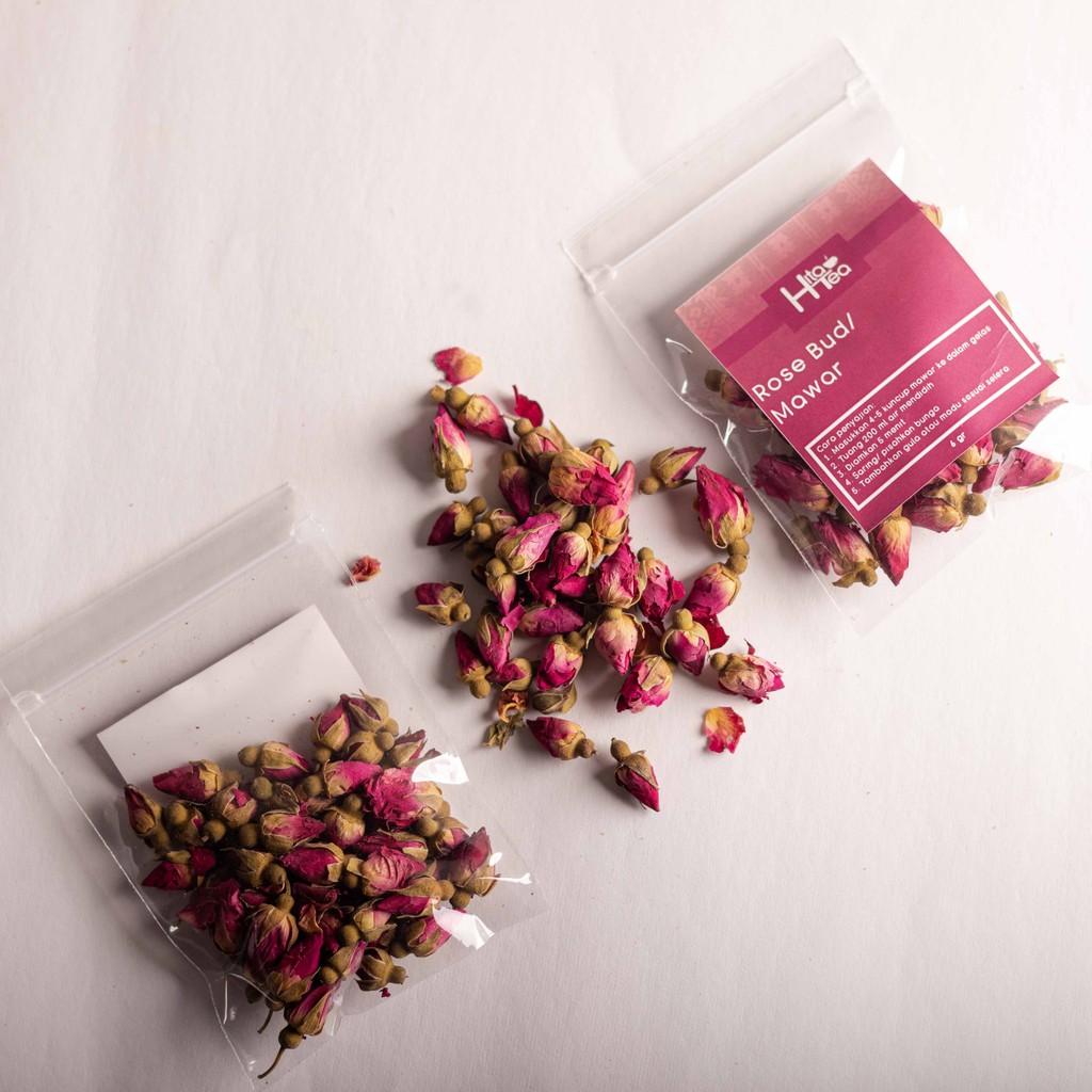 Jual Teh Bunga Mawar Kering Teh Rose Bud-Tisane 6 Gram | Shopee Indonesia