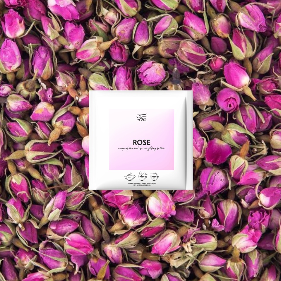 Jual Teh Celup Bunga Mawar / Rose Flower Tea (1Pcs Tea Bag SACHET ...