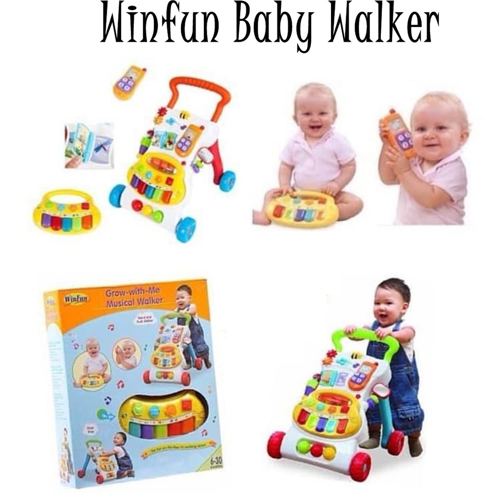 Jual Winfun Grow with Me Musical Walker ( MAINAN ANAK / BELAJAR JALAN ...