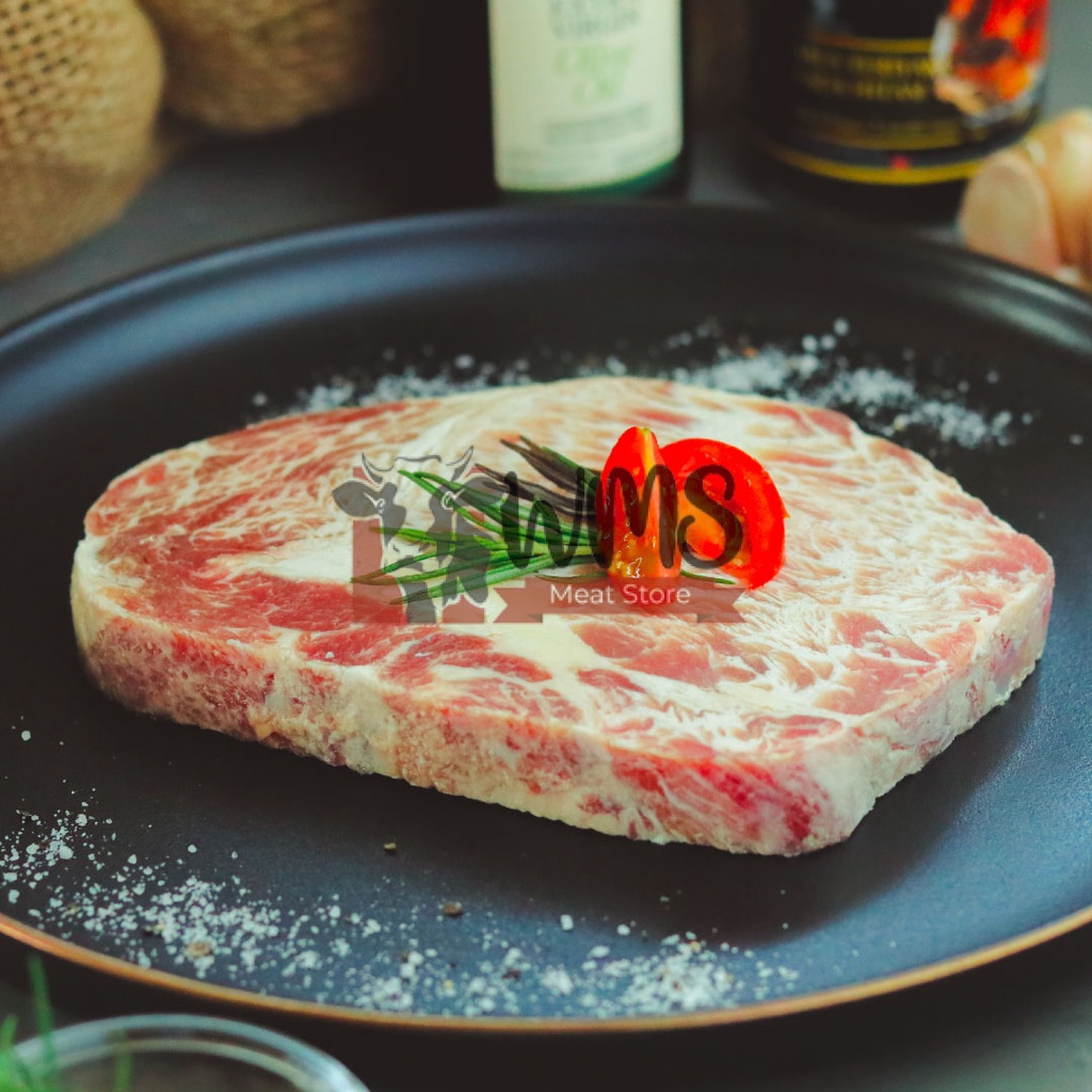 Jual Premium Wagyu Ribeye / Beef Steak Meltique AUS 600gr - 3 pcs ...