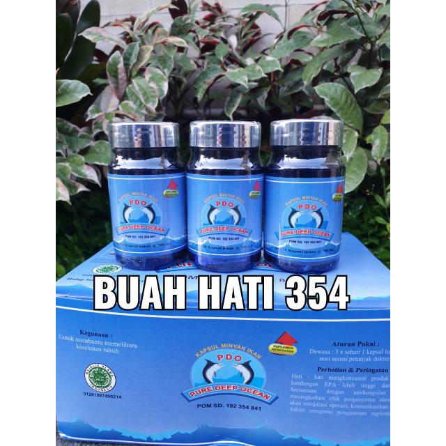 Jual [PROMO ECER] Minyak Ikan PDO (Pure Deep Ocean) PDO Minyak Ikan ...