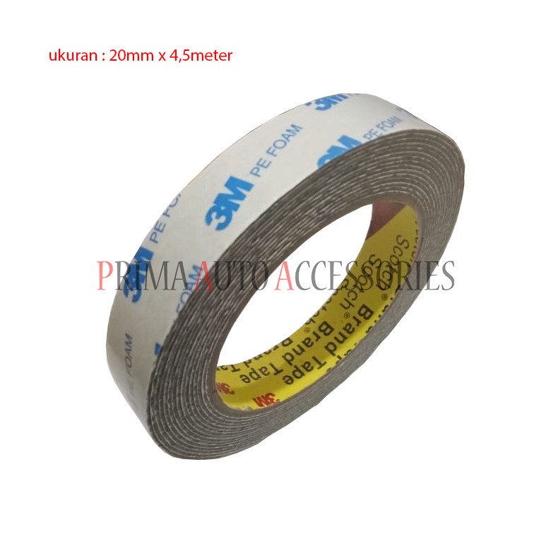 Jual Perekat / Double Tape 3M Pe Foam / Solasi Busa BB 24mm x 5meter ...