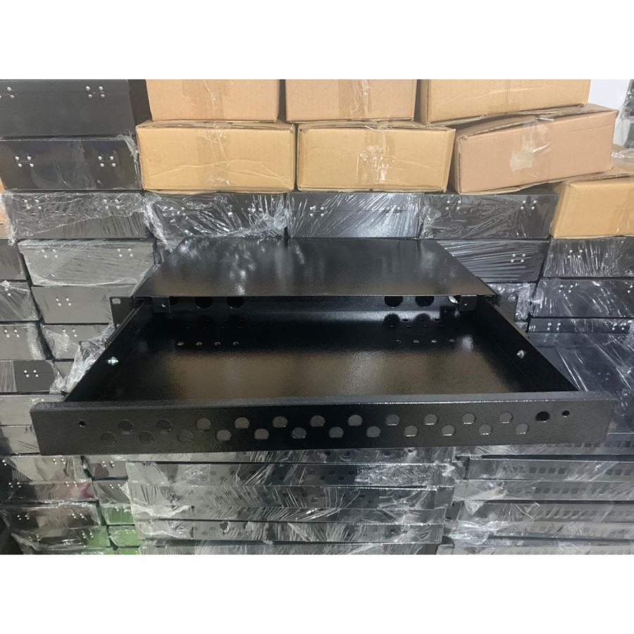 Jual ODF Rack / OTB Rack 24 Core ST/ Roset FTTH / ODF rack ST (Kosongan ...