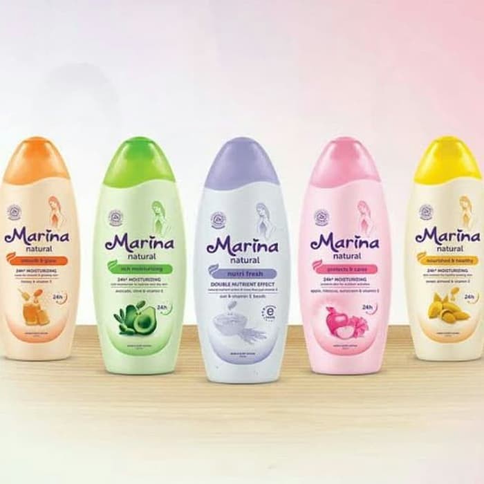 Jual MARINA NATURAL HAND & BODY LOTION 335ml/313ML | Shopee Indonesia