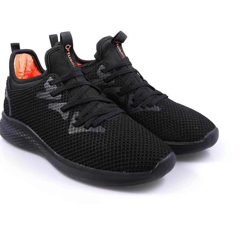 Jual Ortuseight Sepatu Running Phyton All Black | Shopee Indonesia