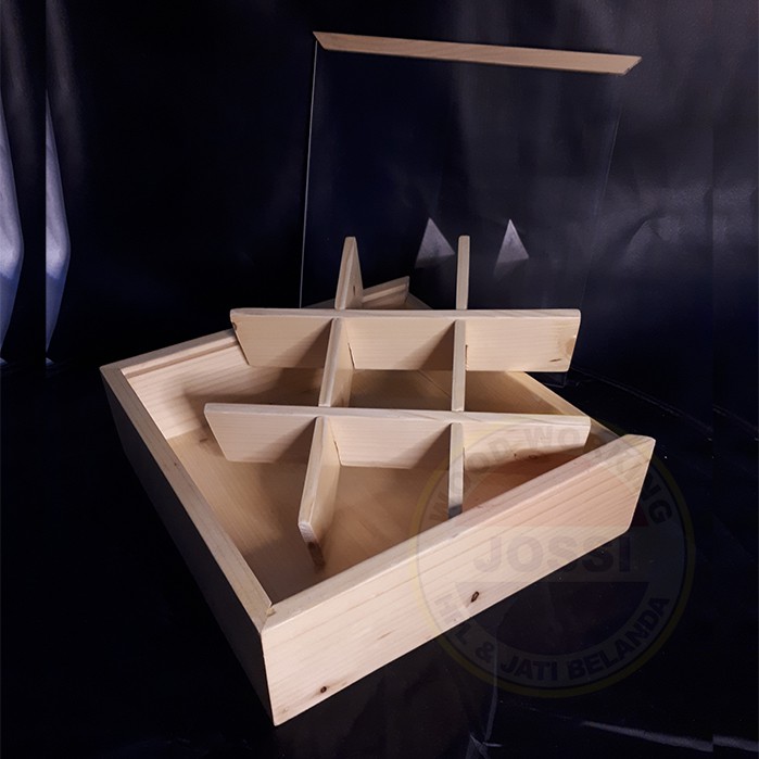 Jual Kotak Kayu Jati Belanda / Wooden Box / Food-Grade Non Toxin ...