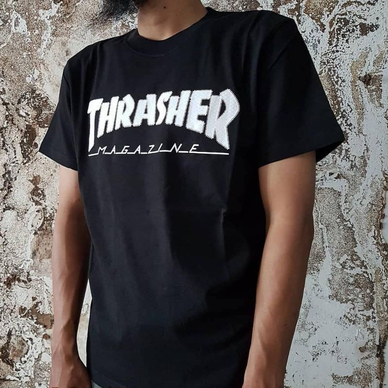 Jual T-SHIRT THRASHER Hometown Ribbon Tee- tshirt thrasher- kaos ...