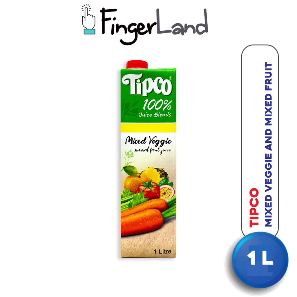 Jual TIPCO Mixed Veggie and Mixed Fruit 1 Liter Jus Campuran Sayuran ...
