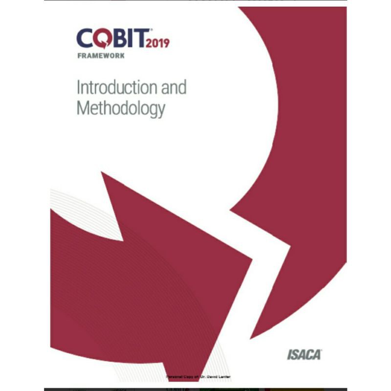 Jual Buku Cobit 2019 Framework Introduction And Methodology | Shopee Indonesia