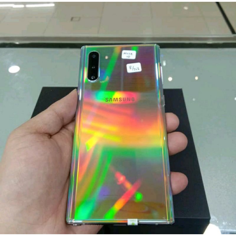 Jual Samsung galaxy note 10 ram 8GB/256GB second fullset | Shopee Indonesia