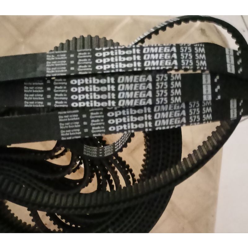 Jual timing belt 5M 575 lebar 15mm optibelt OMEGA Made in Germany mesin ...
