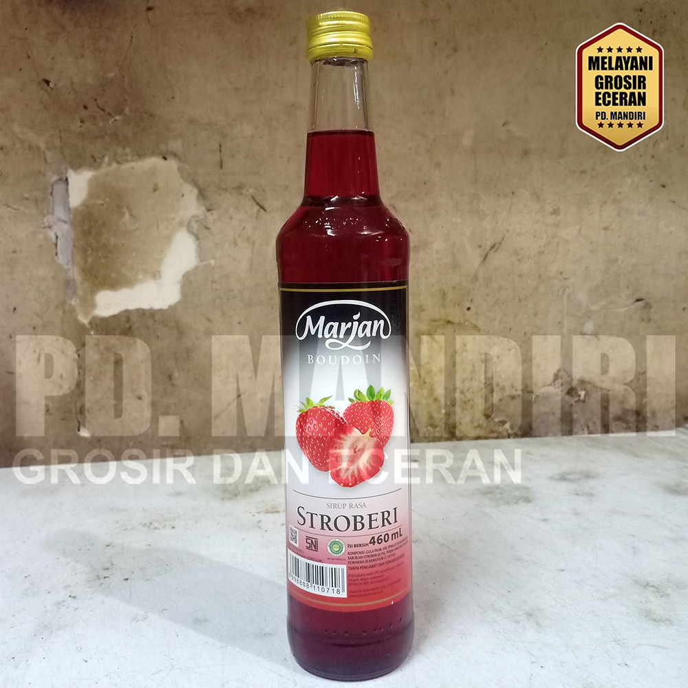 Jual MARJAN BOUDOIN STROBERI 460 ML | Shopee Indonesia
