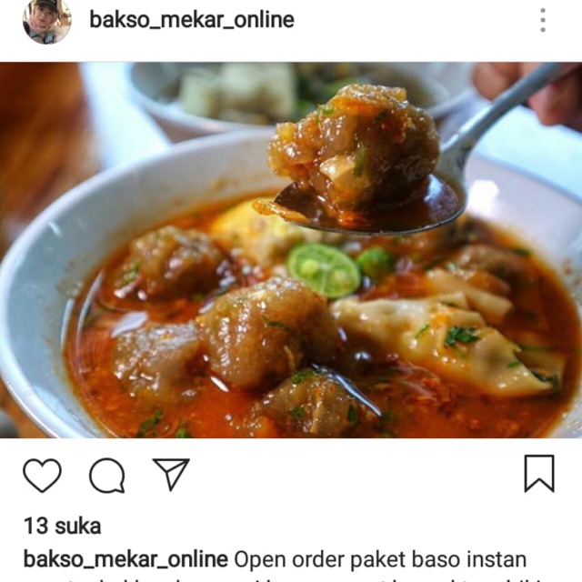 Jual Baso aci garut khas bakso mekar ciwang urat terendul | Shopee ...