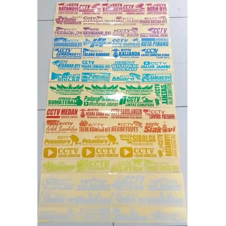 Jual STICKER CUTTING CCTV | Shopee Indonesia