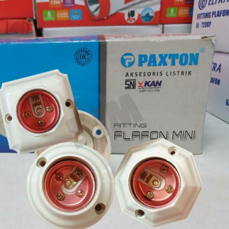 Jual FITING FLAPON BULAT KECIL PUTIH PAXTON SNI | Shopee Indonesia