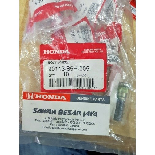 Jual baut roda mobil honda brio civic freed hrv mobilio jazz | Shopee ...
