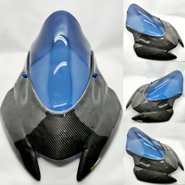 Jual kedok carbon gsx 150 visor gsx 150 karbon karbon spion headcowl ...