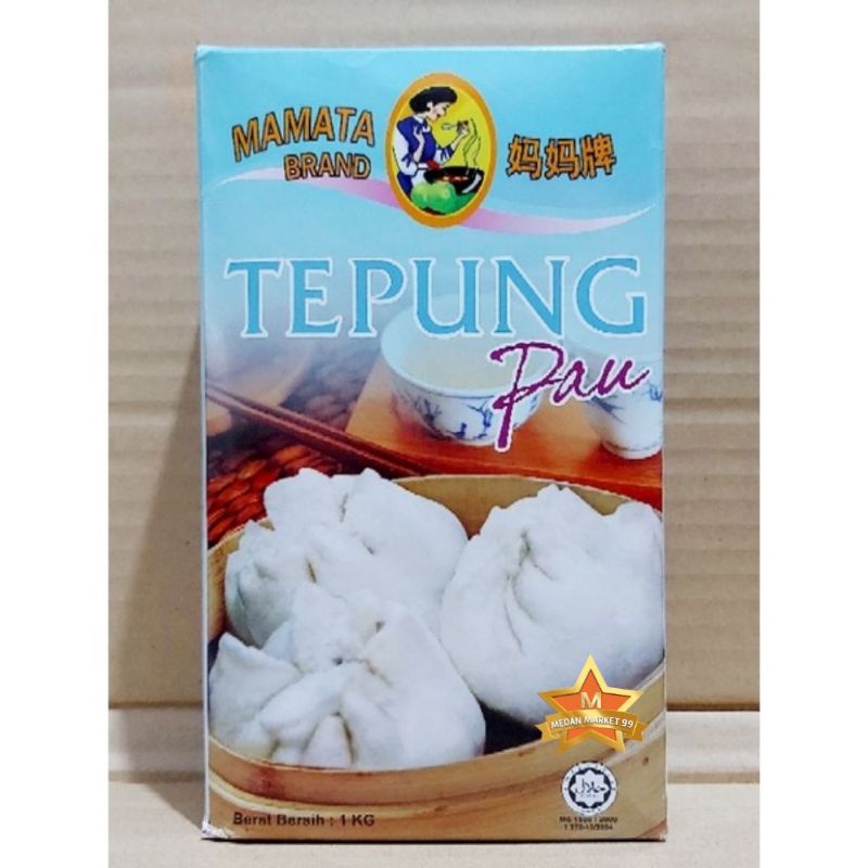 Jual MAMATA | TEPUNG PAO IMPORT MALAYSIA 1 KG | PAU FLOUR | TEPUNG PAU ...