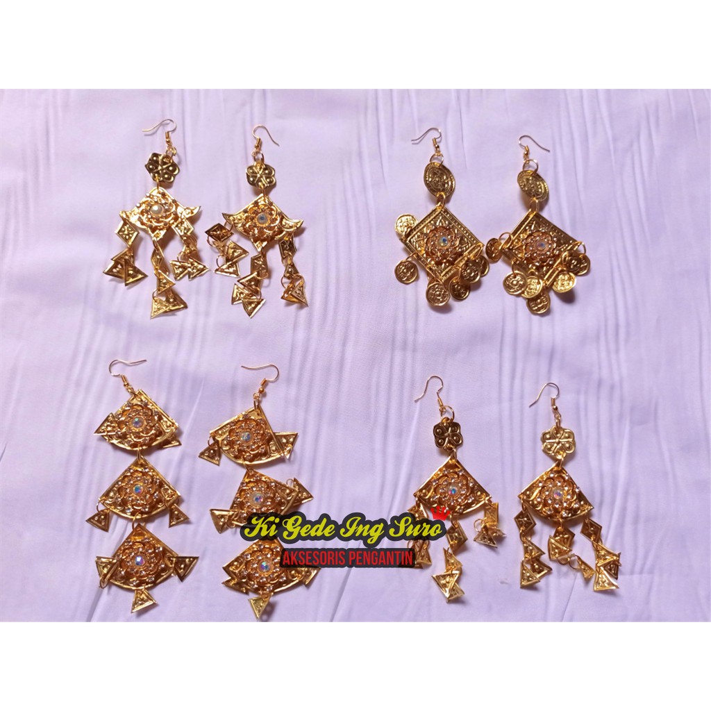 Jual Anting Permata Pengantin Jawa Palembang Sunda PintuAceh Melayu ...