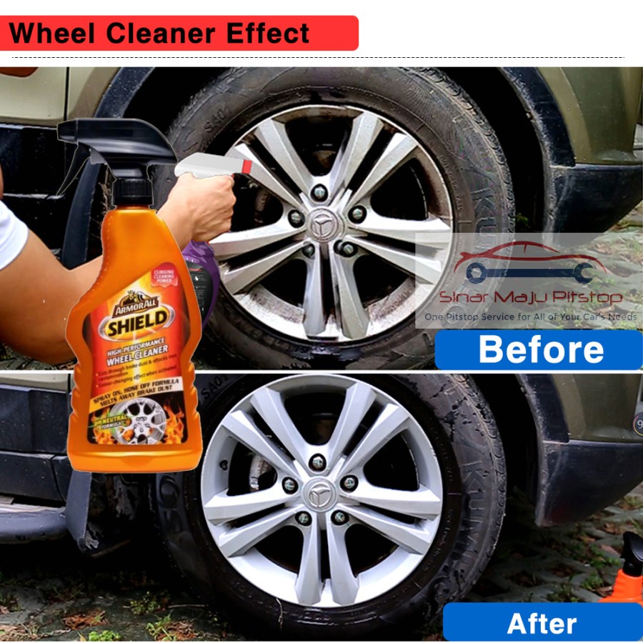 Jual Wax Cairan Spray Pencuci Velg Mobil Pelarut Kotoran Jalanan ...