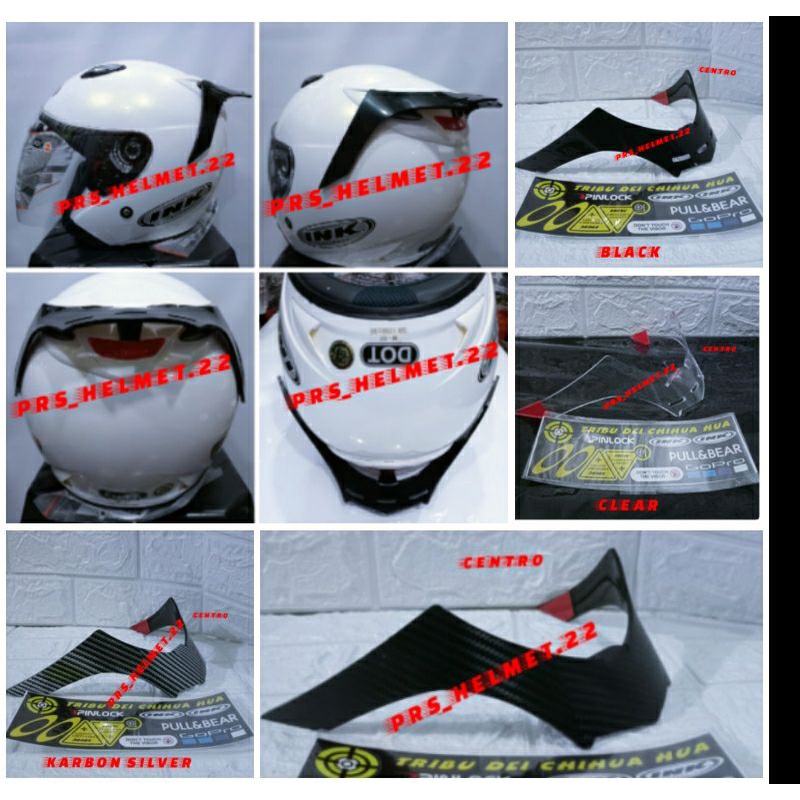 Jual spoiler helm ink centro BONUS STIKER | Shopee Indonesia