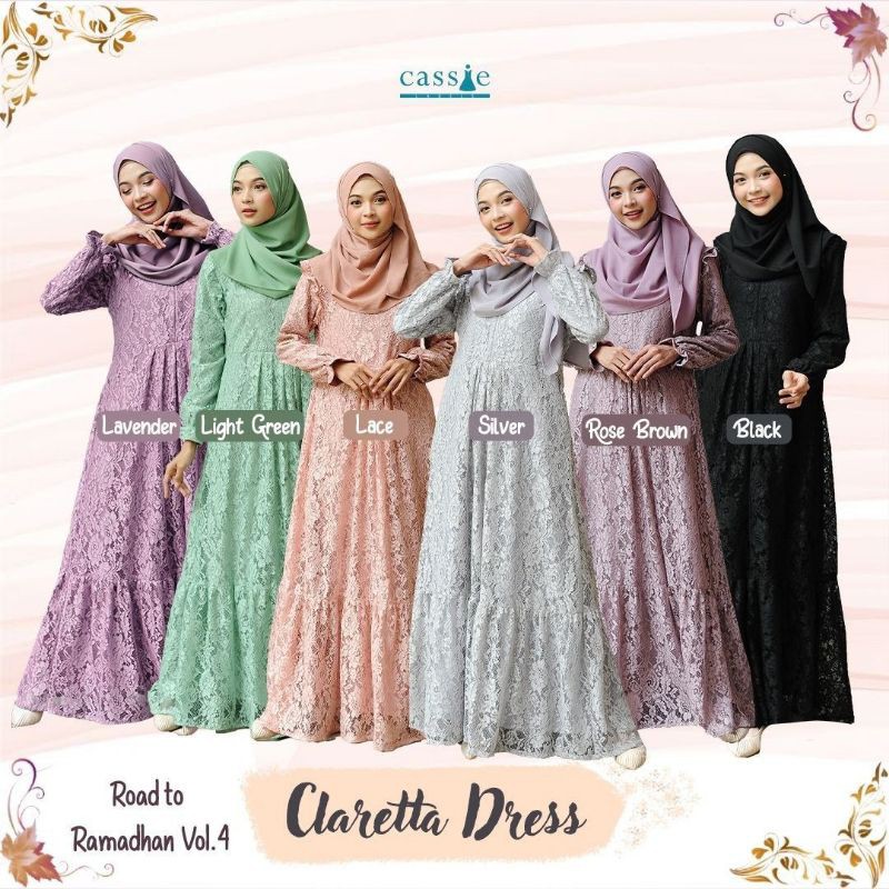 Jual Claretta Dress Cassie Labels | Shopee Indonesia