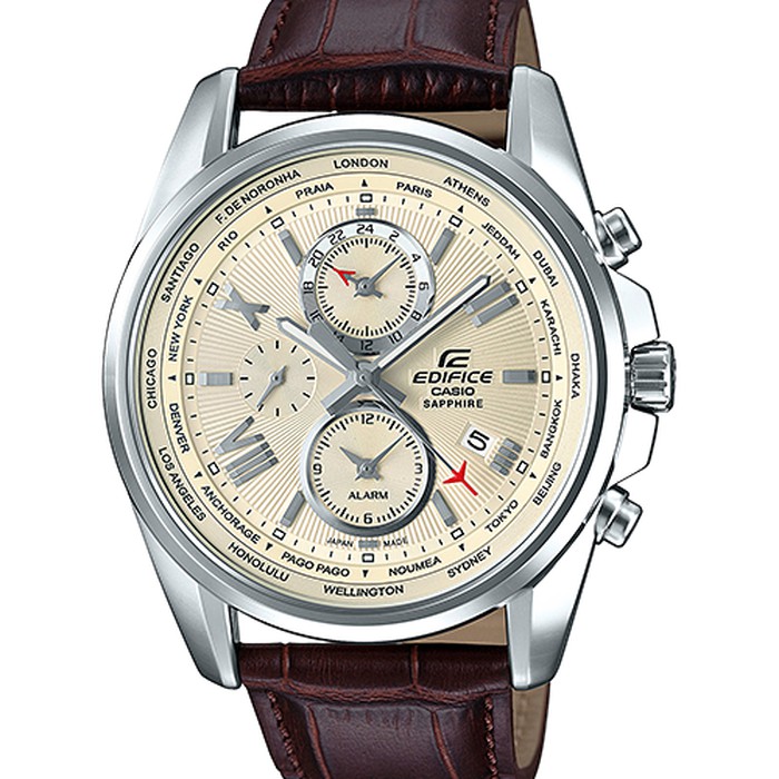 Jual Jam Tangan Chronograph Casio Edifice Sapphire EFB-301JBL-7A ...