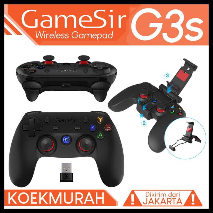 Jual Gamesir G3S Series Wireless Gamepad Bluetooth BERGARANSI | Shopee ...