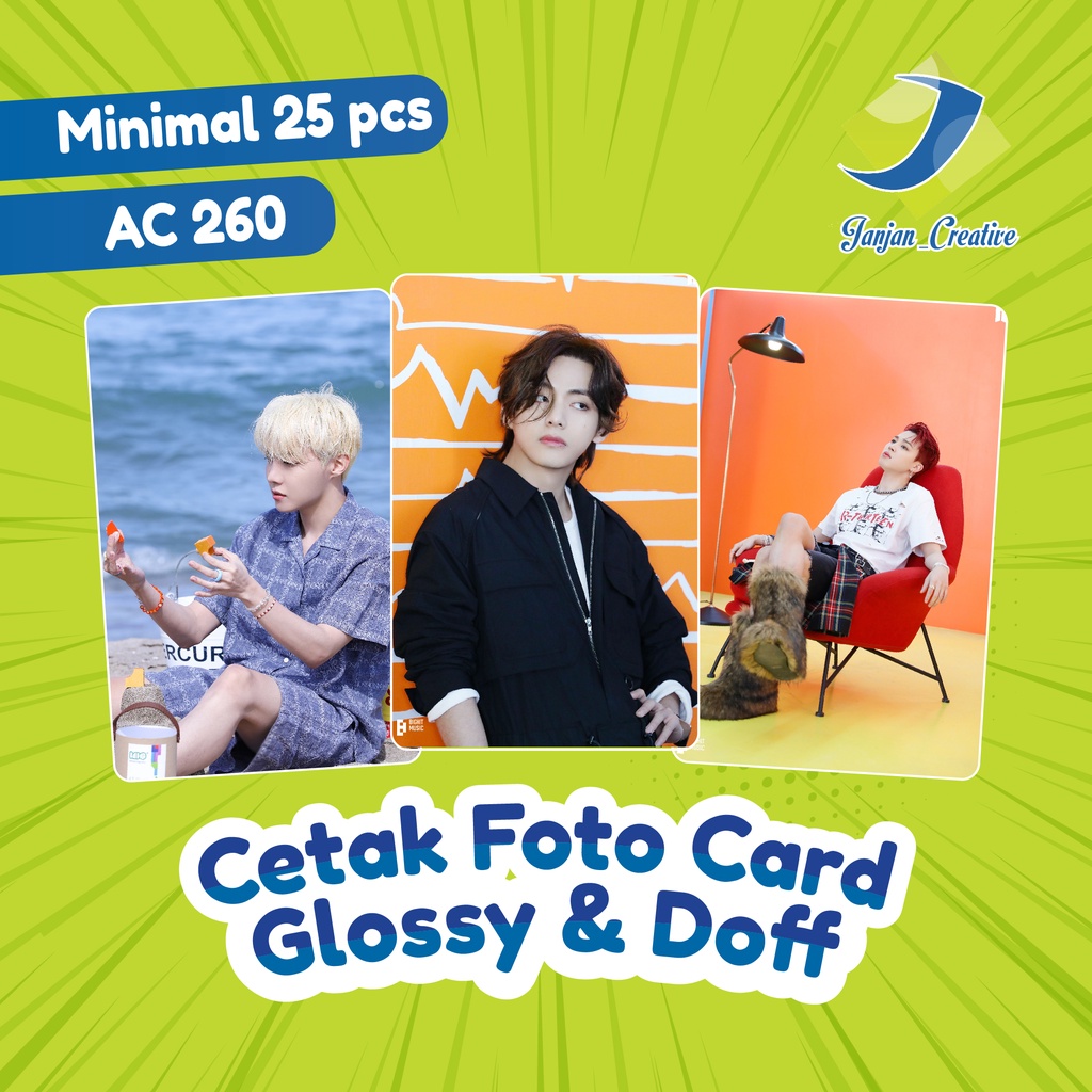 Jual CETAK PHOTOCARD FOTOPAPER 260 GRAM | Shopee Indonesia