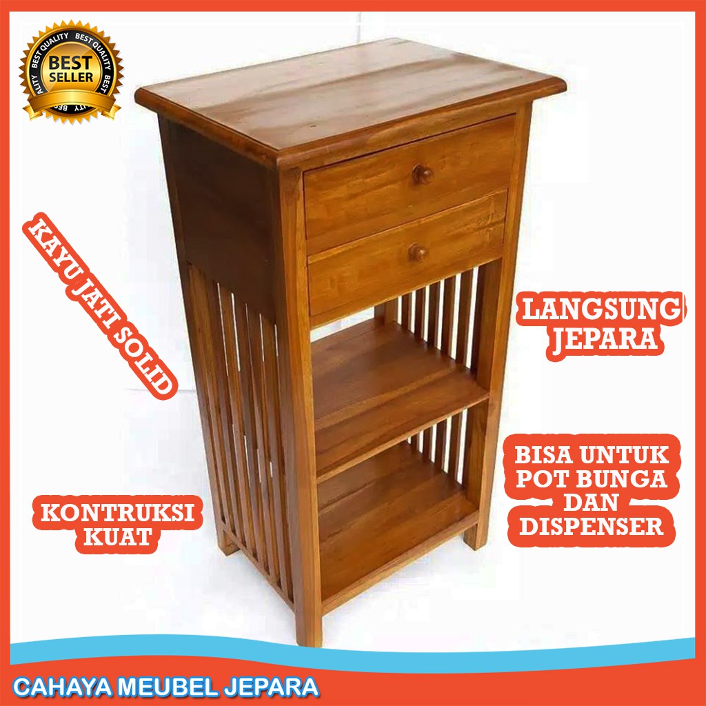 Jual NEW !!! MEJA DISPENSER KAYU JATI RAK DISPENSER KAYU TEMPAT ...