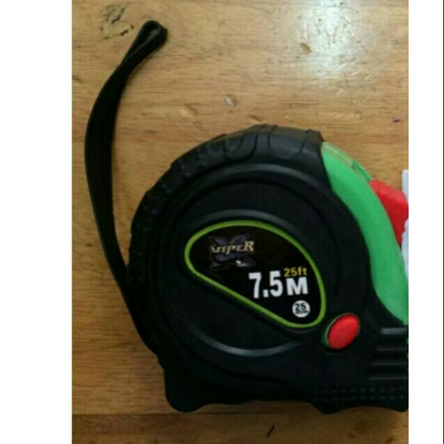 Jual Alat Ukur Meteran 7,5m 25ft Viper murah | Shopee Indonesia