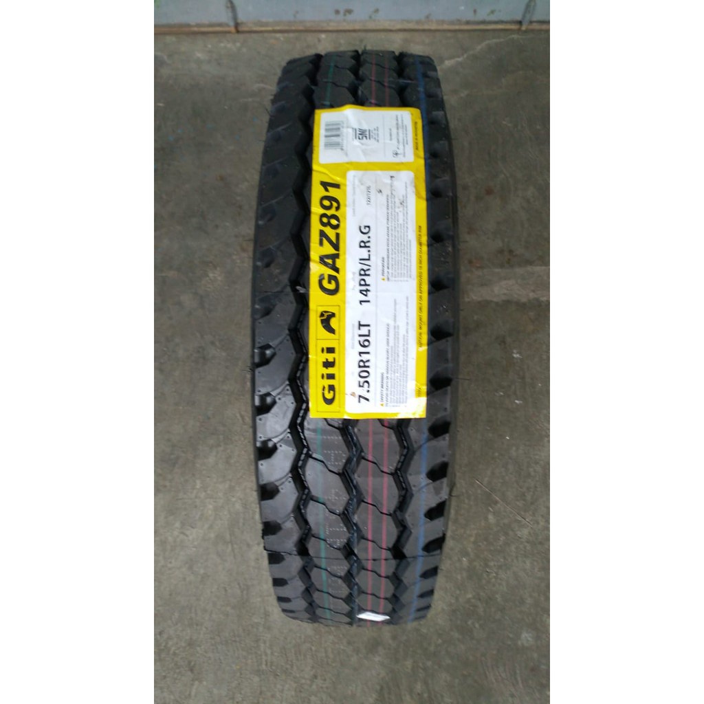 Jual GITI GAZ891 750 R16 LT 14PR Ban Truk Radial Gajah Tunggal - GITI Ban Truk Kawat Radial ...