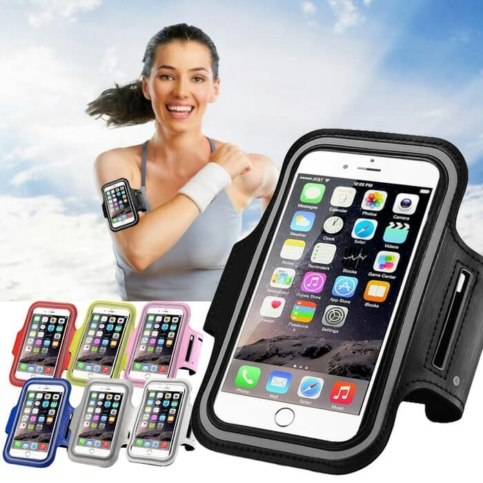 Jual Tas Jogging Lengan Tas Lari HP Running Sport Arm Band Case Tas HP ...