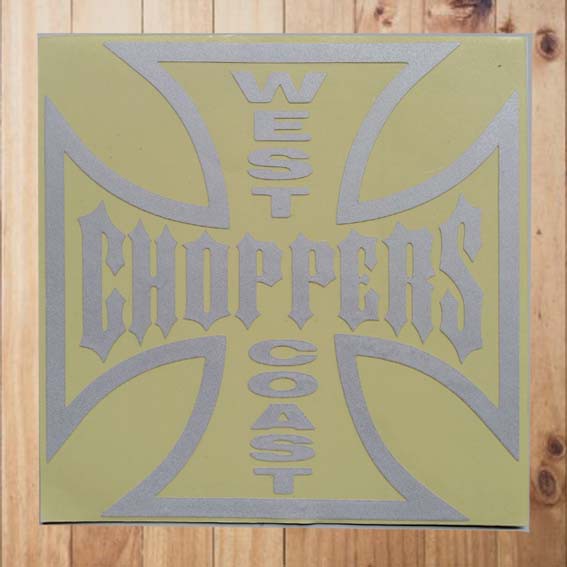 Jual Stiker Choppers West Coast Plain | Shopee Indonesia