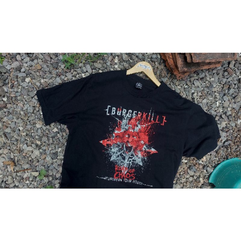 Jual Kaos Burgerkill ROAR OF CHAOS Europa Tour 2022 (official ...