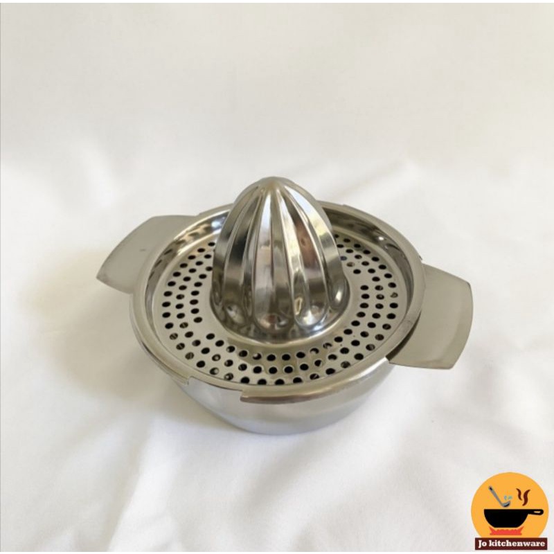 Jual Perasan jeruk alat pemeras jeruk lemon stainless steel diameter 12 ...