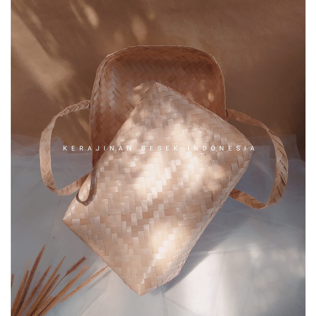 Jual SEPASANG BESEK PERSEGI PANJANG JINJING NATURAL ukuran 20cm x 30cm ...