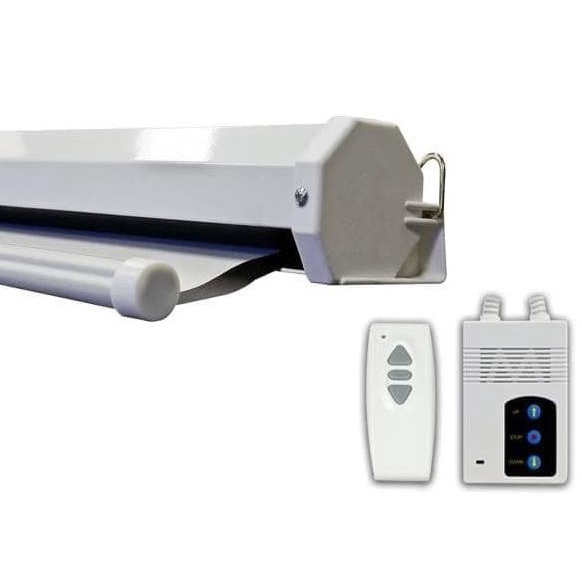 Jual Motorized Wallscreen Projector 96 Inch Layar Dinding Proyektor ...