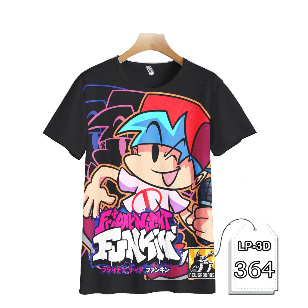 Jual Baju Friday Night Funkin Anak dan Dewasa Baju FNF Game Serial Anak ...