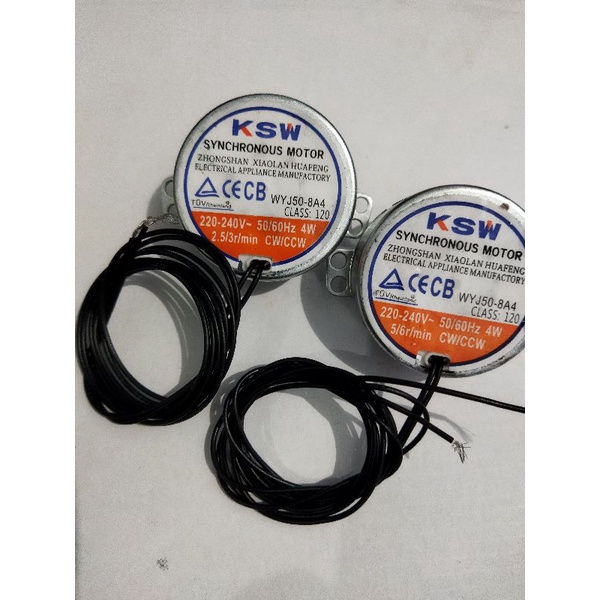 Jual Motor RPM Rendah 2,5/3 RPM 5/6 RPM Microwave CW/CCW AC 220-240V ...