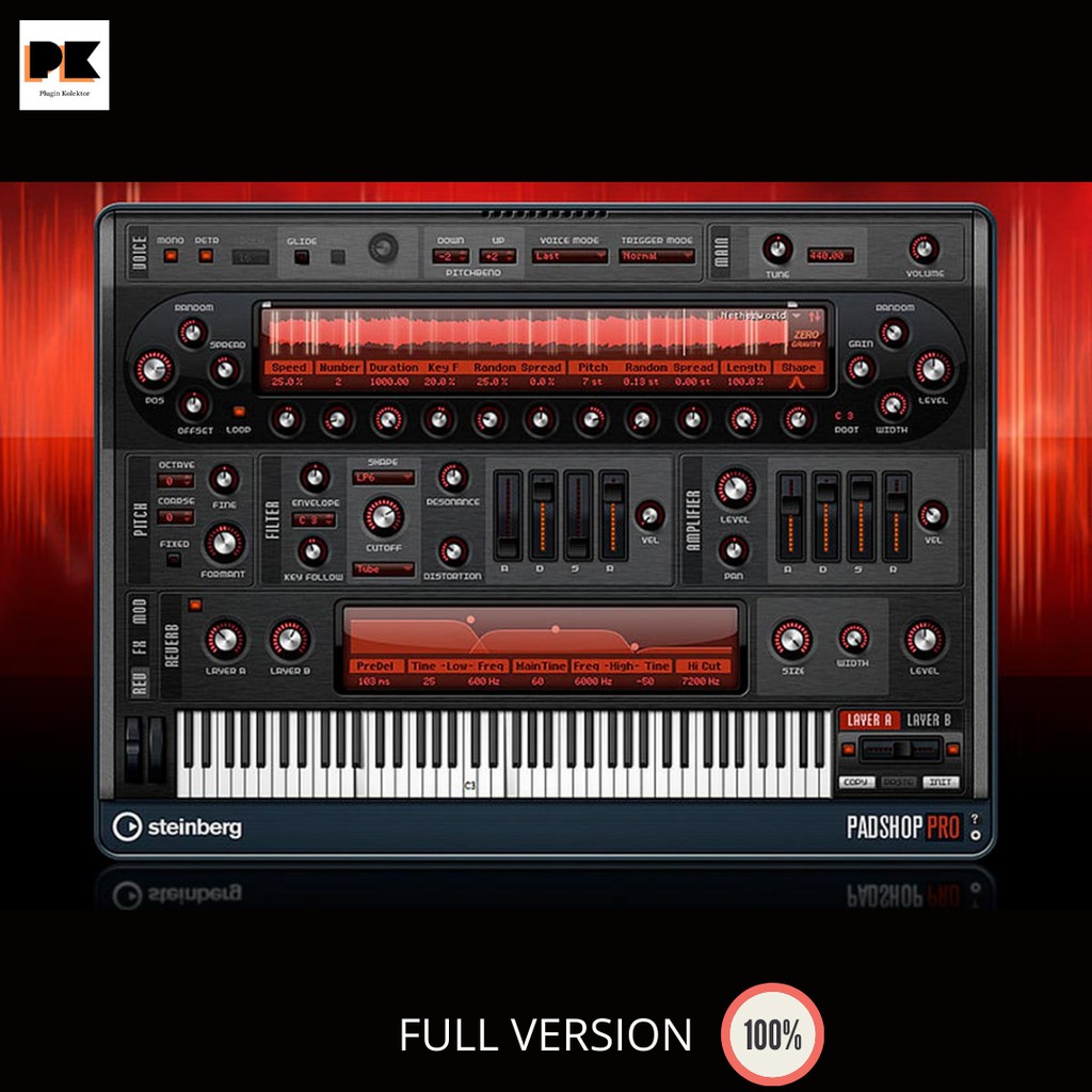 Jual Plugin Steinberg PadShop Pro - vsti vst granular synthesizer ...
