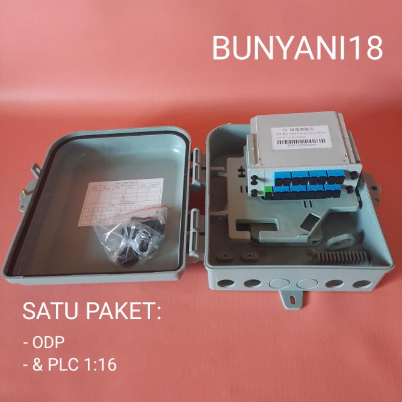 Jual ODP FDB Fiber Optik Optical Distribution Point Box Kotak Fiber ...