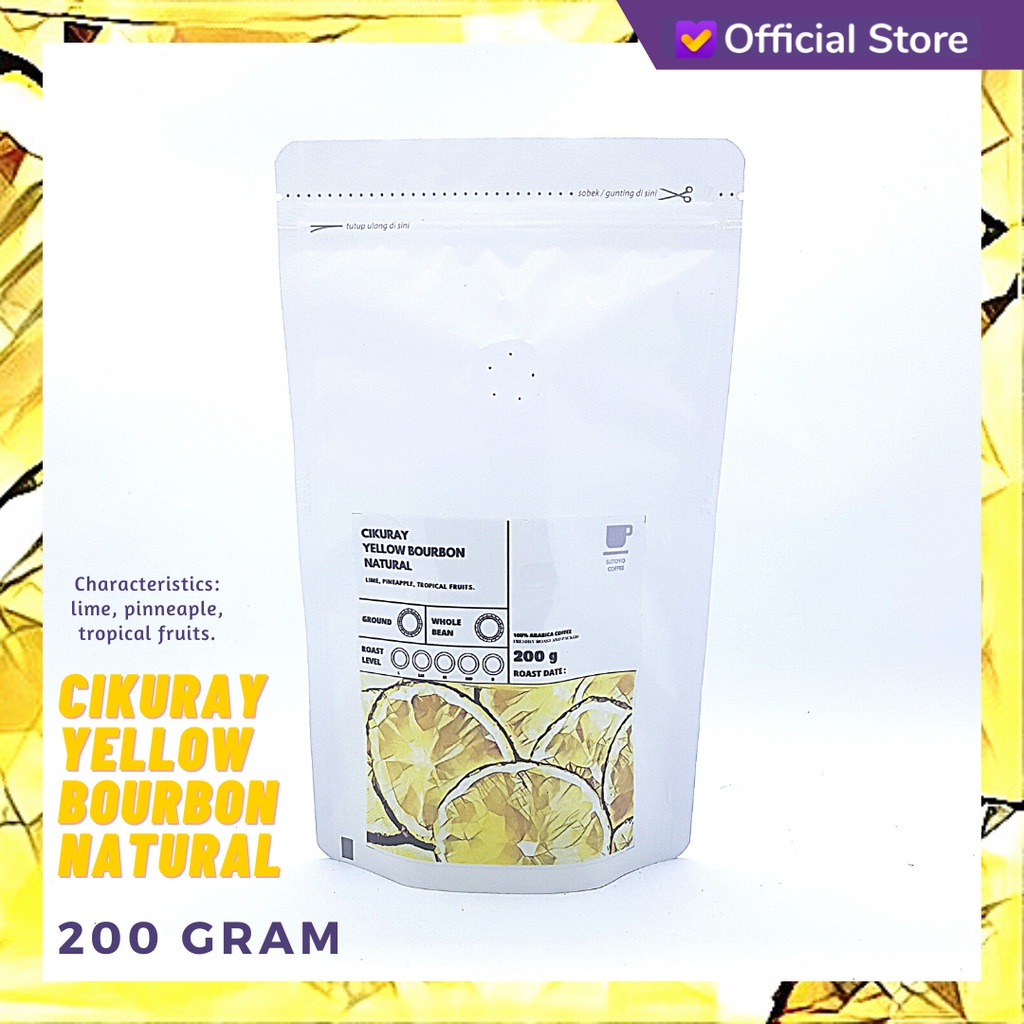 Jual SUTOYO COFFEE – Kopi Arabika Garut Cikuray Yellow Bourbon Natural ...