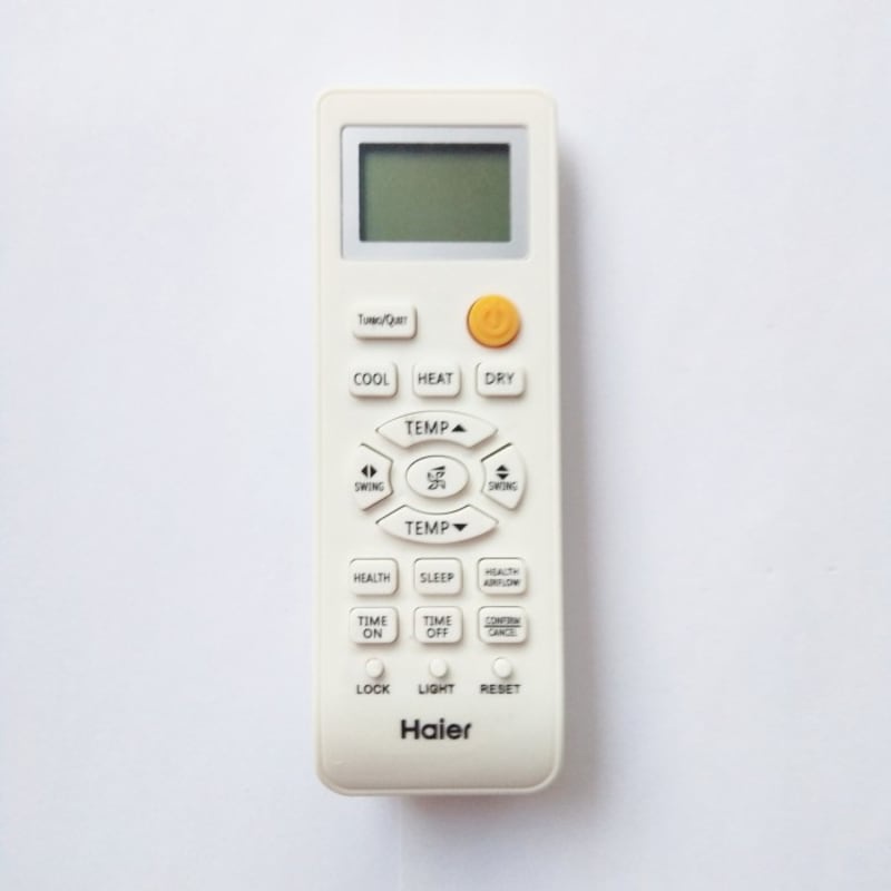 Jual REMOT / REMOTE AC HAIER TURBO / QUIET Free Bubble | Shopee Indonesia