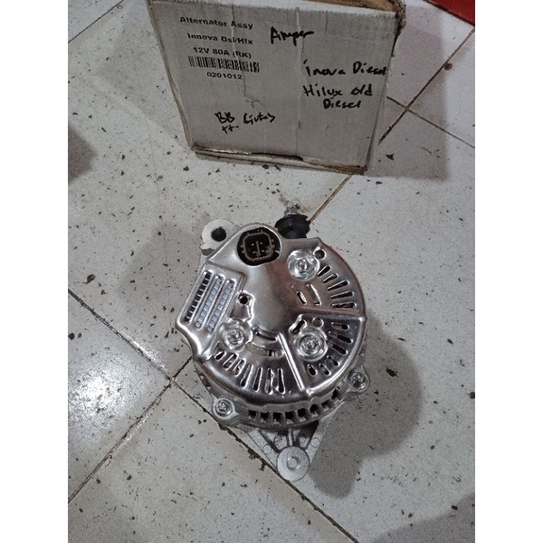 Jual DINAMO AMPERE/ALTERNATOR INNOVA DIESEL/HILUX DIESEL GP | Shopee ...